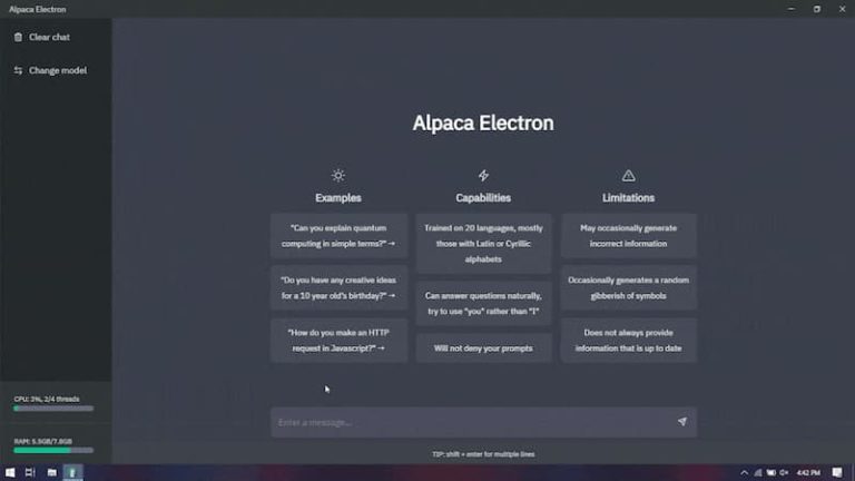 Alpaca Electron: La solución más fácil para instalar GPT localmente - DimensionIA